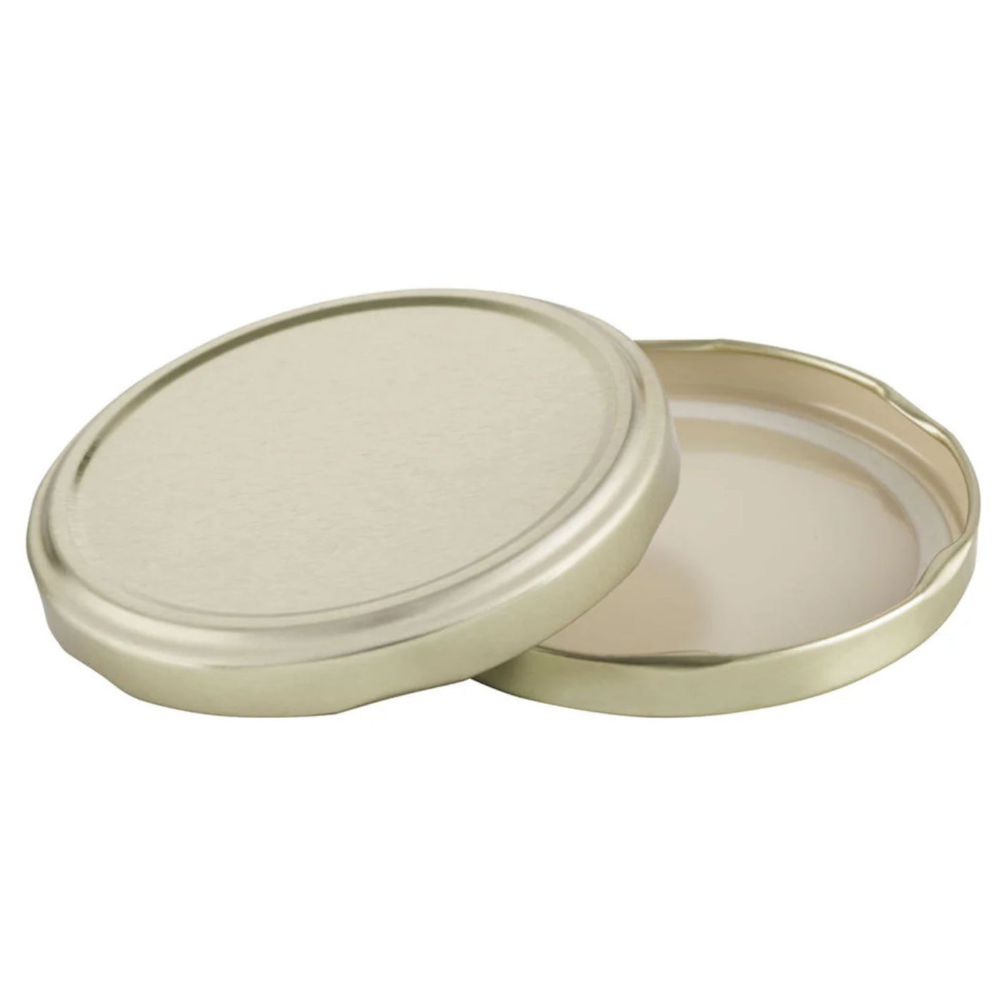 Gold Metal Jar Lid