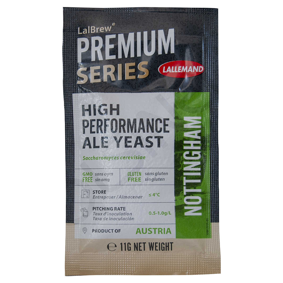 Lallemand Beer Yeast 11g - Nottingham Nuetral Style – The Artisans Bottega