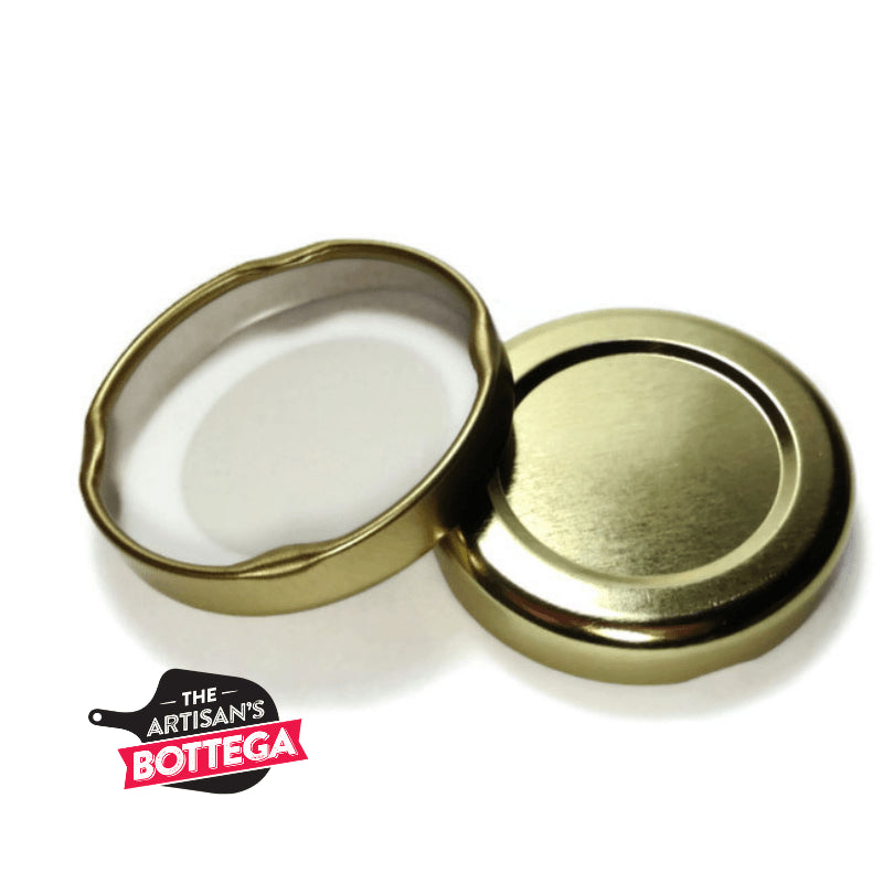 Gold Metal Jar Lid – The Artisans Bottega