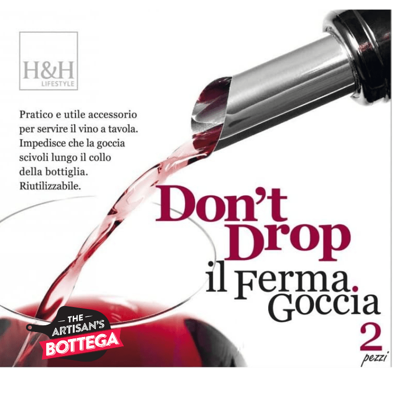 Wine drop stop pourer – The Artisans Bottega