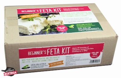 Green Living Fresh Cheese Kit - Feta – The Artisans Bottega