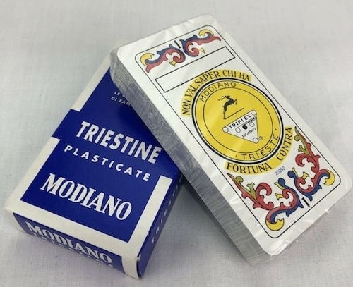 Modiano Triestine Italian Playing Cards – The Artisans Bottega