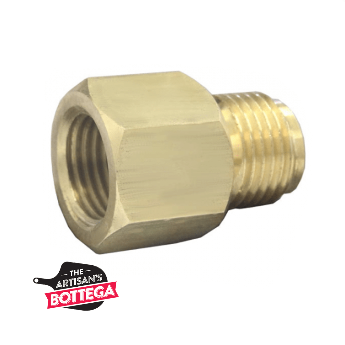 SodaStream Brass Cylinder Adapter For Carbonating (Male to Female ...